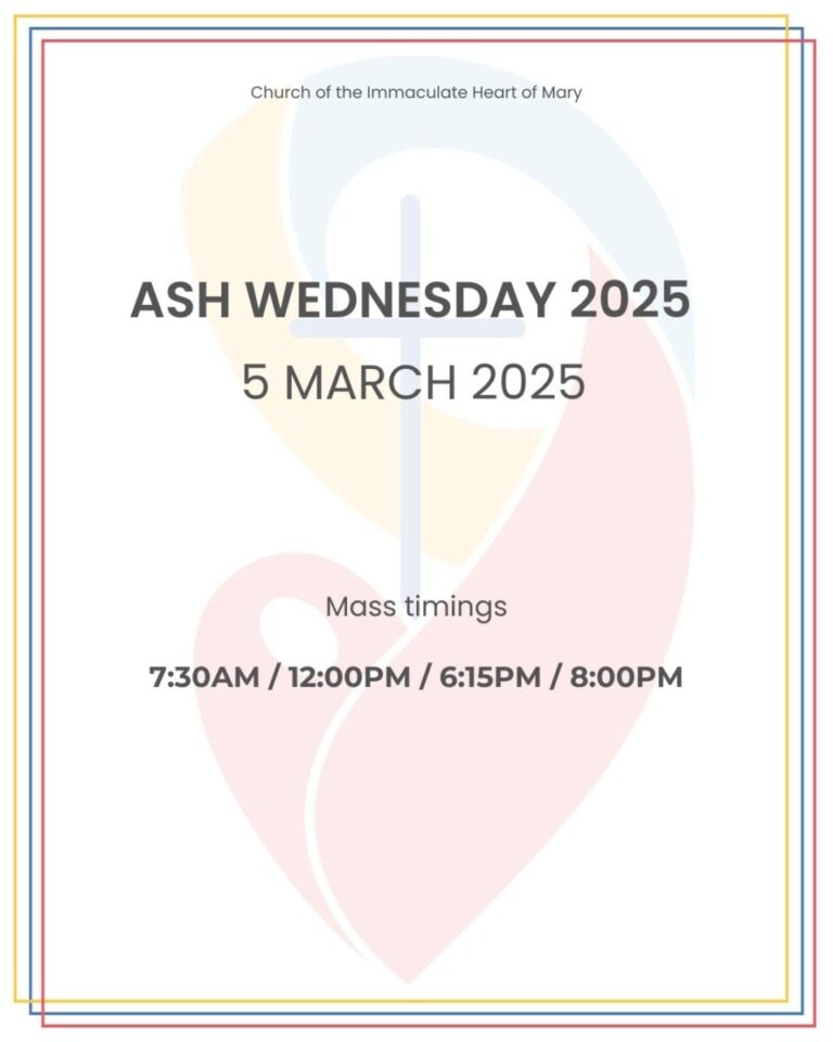 Ash Wednesday 2025 Mass