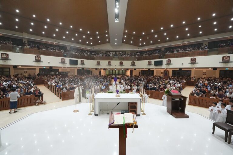 Mass and Service Times | Church of the Immaculate Heart of Mary Singapore
